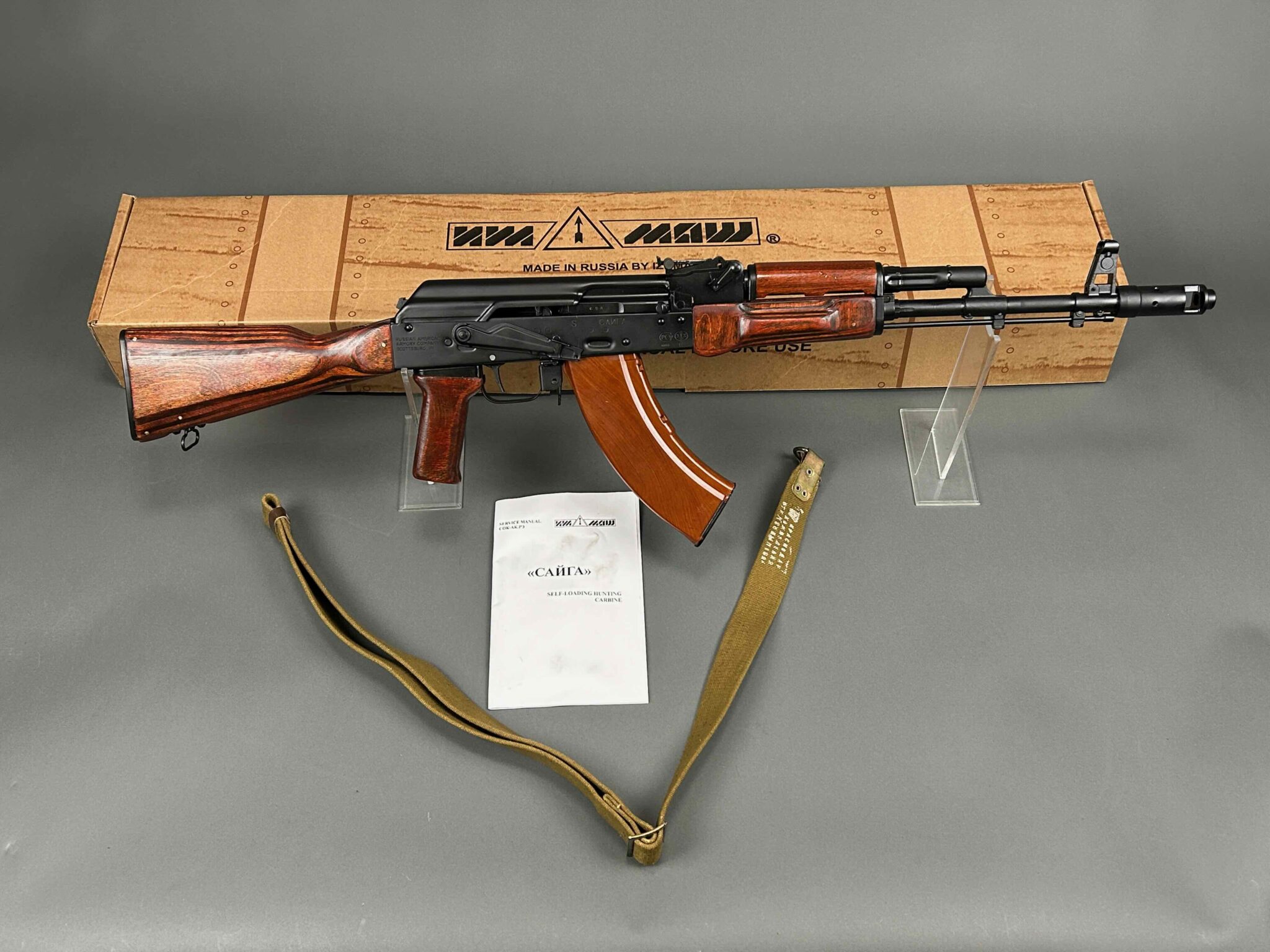 Russian Izhmash Saiga AK47 AK 103 with Bakelite mag pre-ban 2014 Ak-47 ...