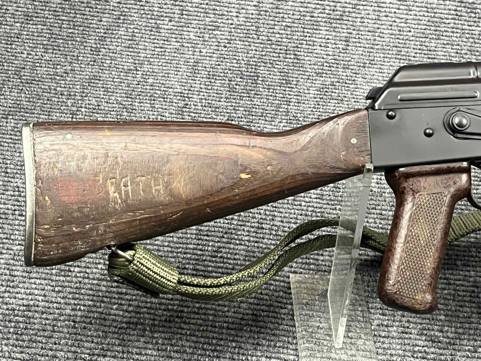 1963 Romanian MD63 AKM 762×39 1st Year Production dong wood Stock Kit ...
