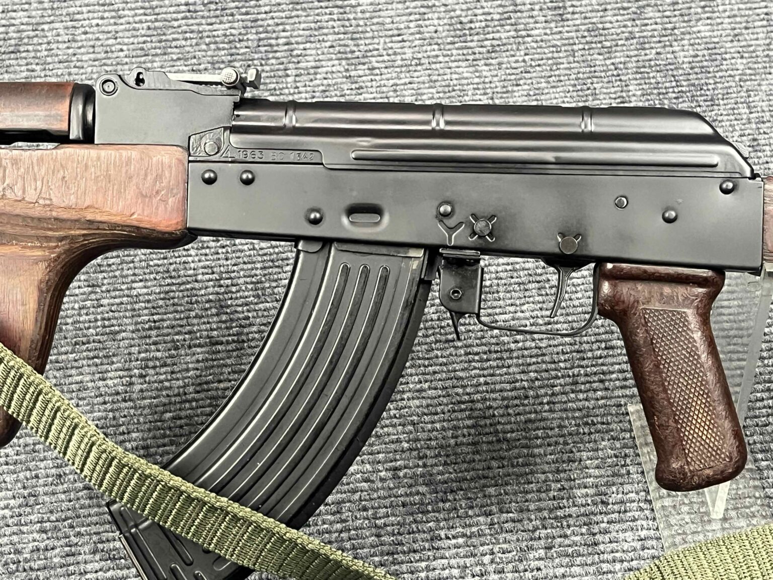 1963 Romanian MD63 AKM 762×39 1st Year Production dong wood Stock Kit ...