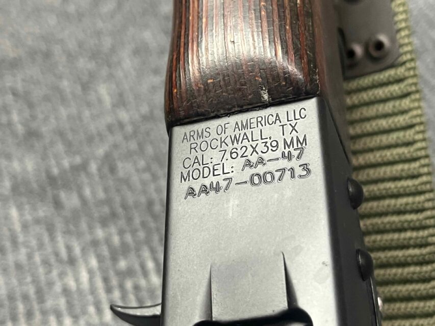 1963 Romanian MD63 AKM 762×39 1st Year Production dong wood Stock Kit ...