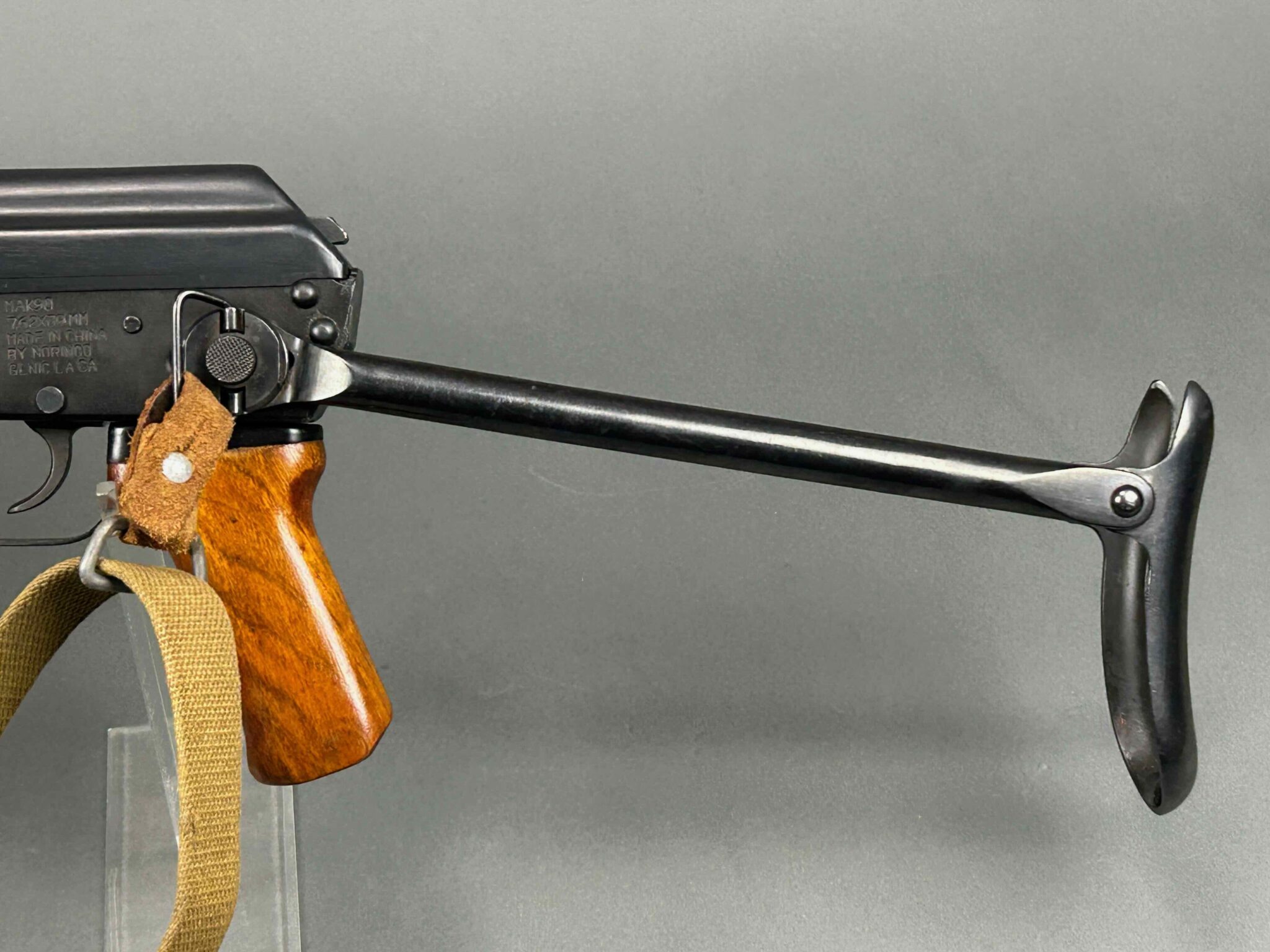 Chinese Norinco Glinc Mak-90 underfolder AK47 7.62×39 blue bolt – Gun Geeks