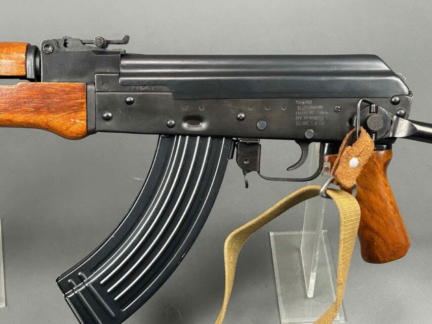 Chinese Norinco Glinc Mak-90 underfolder AK47 7.62×39 blue bolt – Gun Geeks