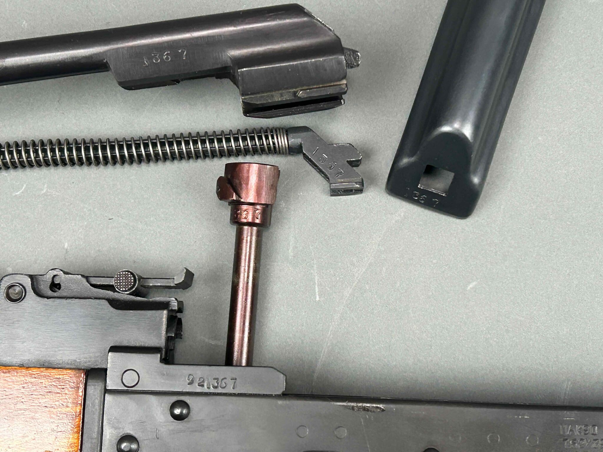 Chinese Norinco Glinc Mak-90 underfolder AK47 7.62×39 blue bolt – Gun Geeks